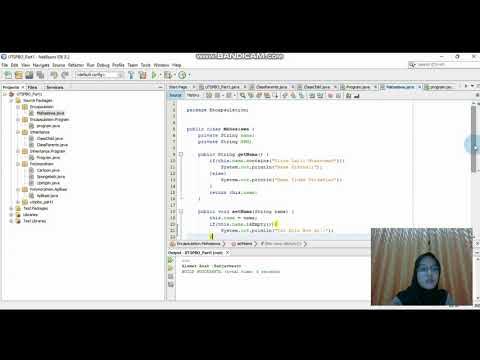 Penjelasan dan Contoh Accessor, Mutator, Inheritance, Encapsulation, dan Polymorphism - YouTube