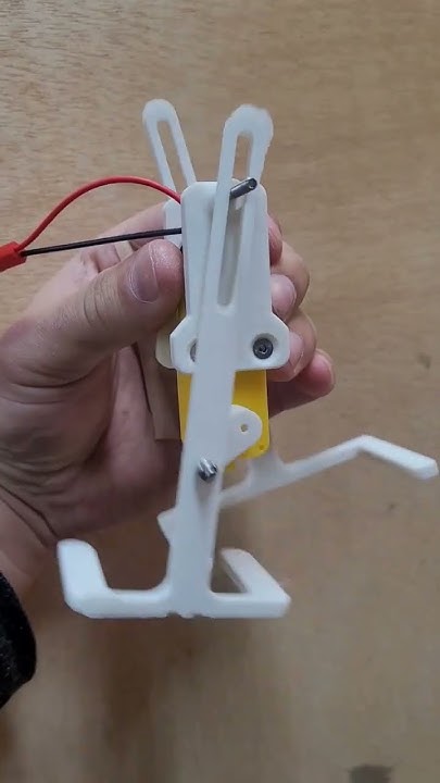 Designing an easily assembled and 3D printed walking robot for STEM classes #stemeducation # ...