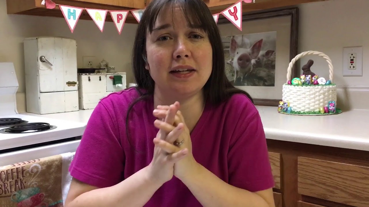 Part 1: Easter Basket Cake Handle - YouTube