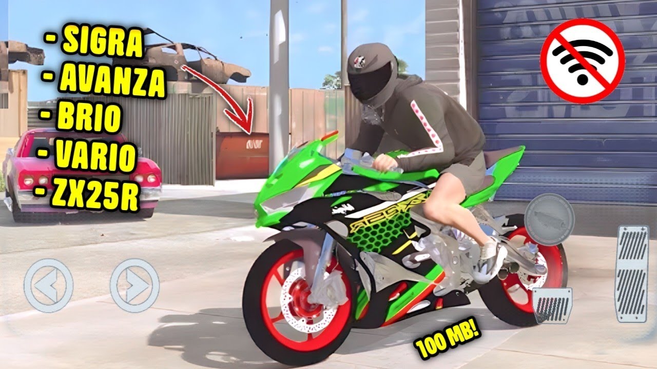 Ada ZX25R, Vario & Avanza🔥Game Balapan Drag Open World Dan Suport Modif ...