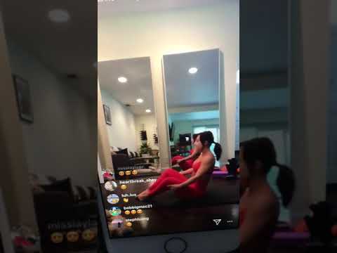 Francia Raisa IG live 3-20