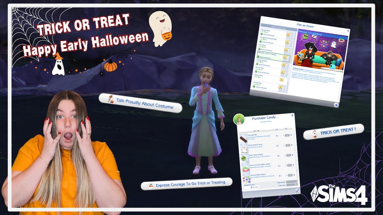 Bring Halloween to Life in Sims 4! | Trick or Treat Mod Review 🎃 - YouTube
