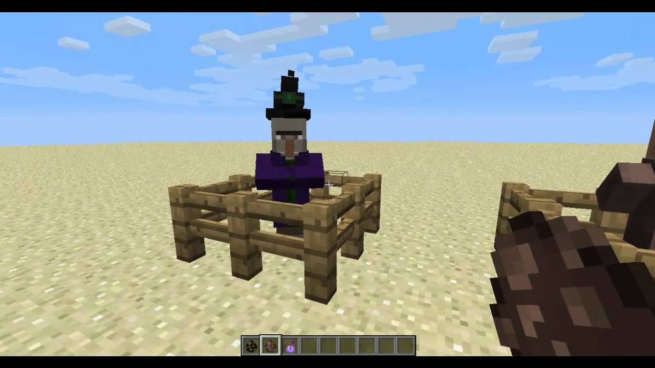 A Small Info About Witch & Villager | Minecraft - YouTube