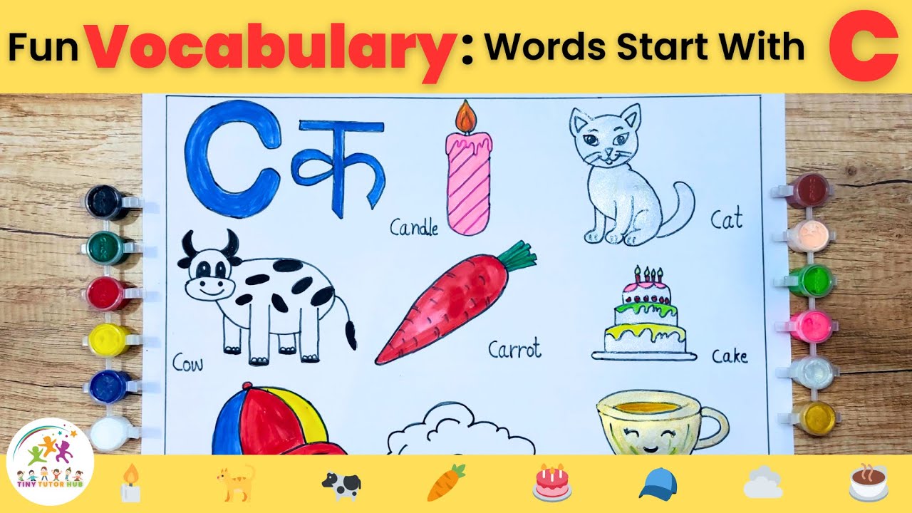 Words Start with C | 'C' Words | Words Begin with Alphabet C | C Words ...