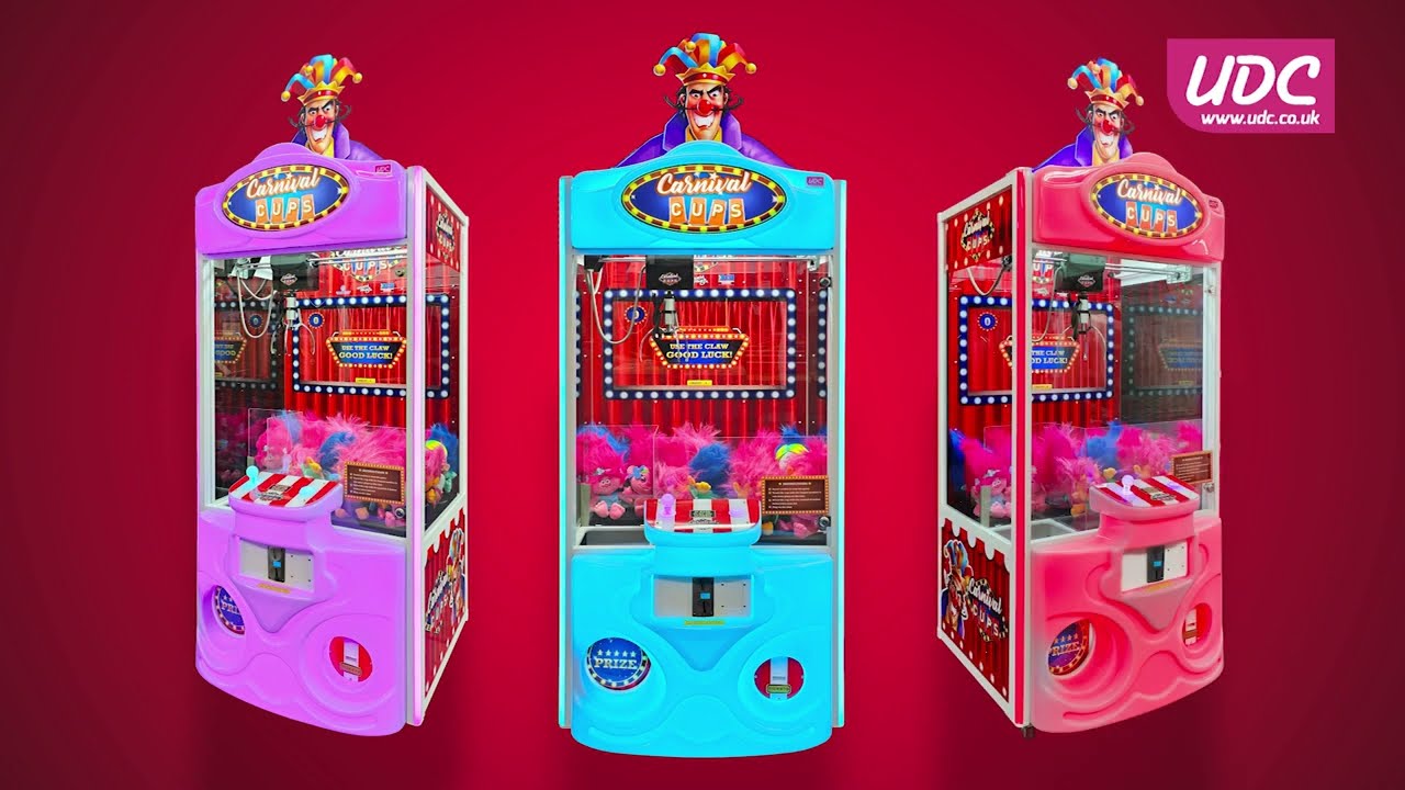 UDC Carnival Cups Crane - YouTube