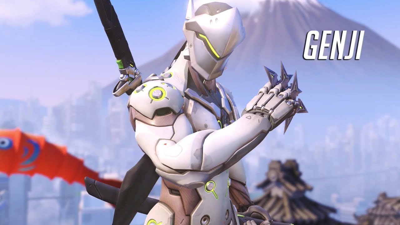 Overwatch PS4 - Genji Gameplay - YouTube