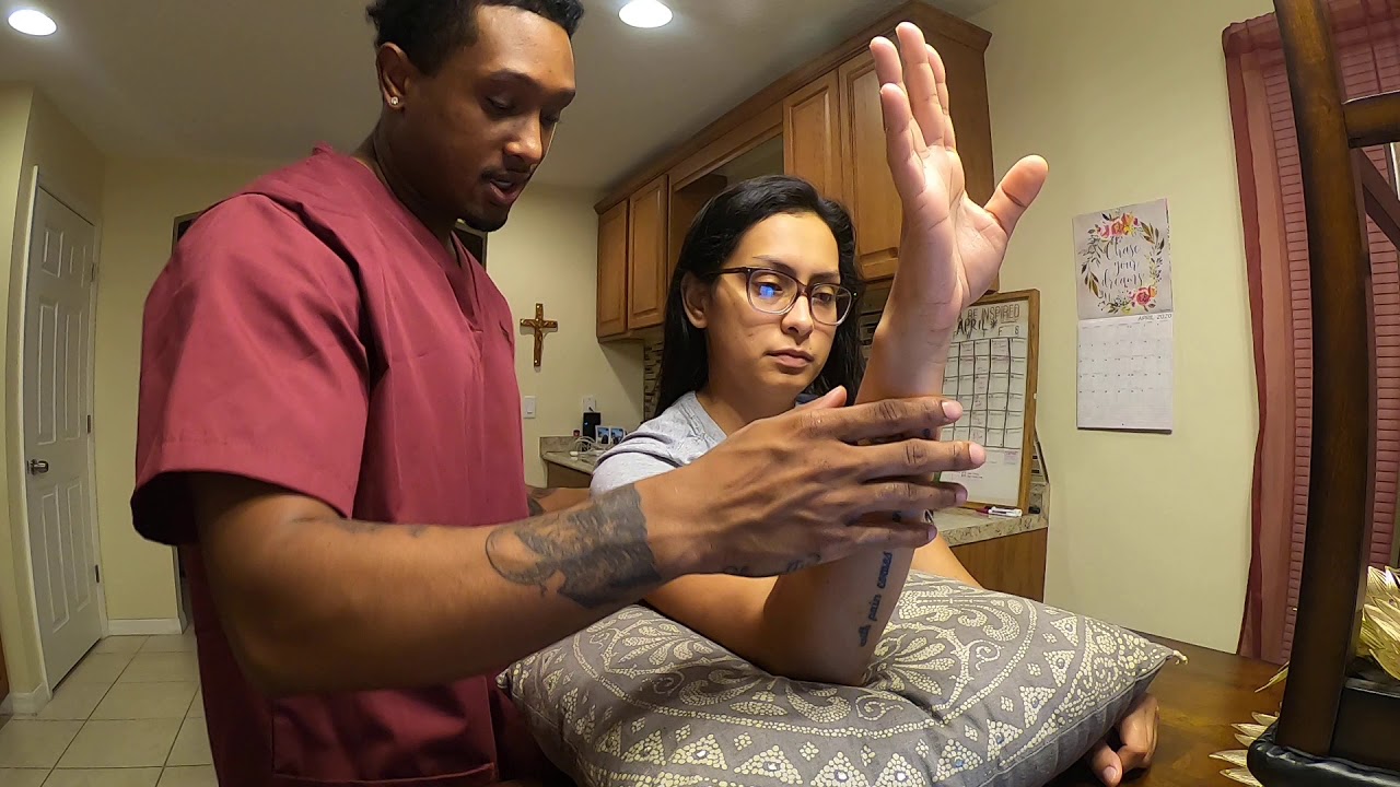 MMT Forearm Supination GE - YouTube