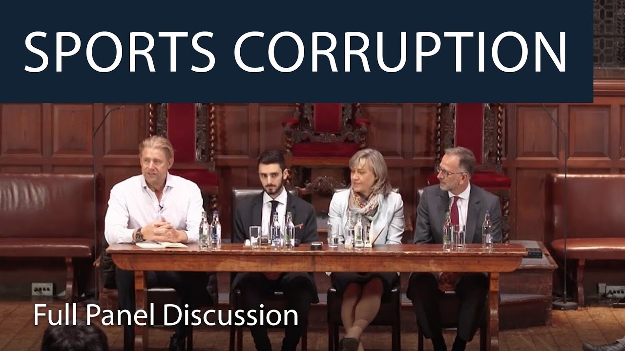 Sports Corruption Panel | What Happened to Fair Play? Oxford Union ...