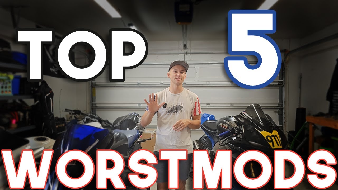 Top 5 Worst Sport Bike Mods - YouTube