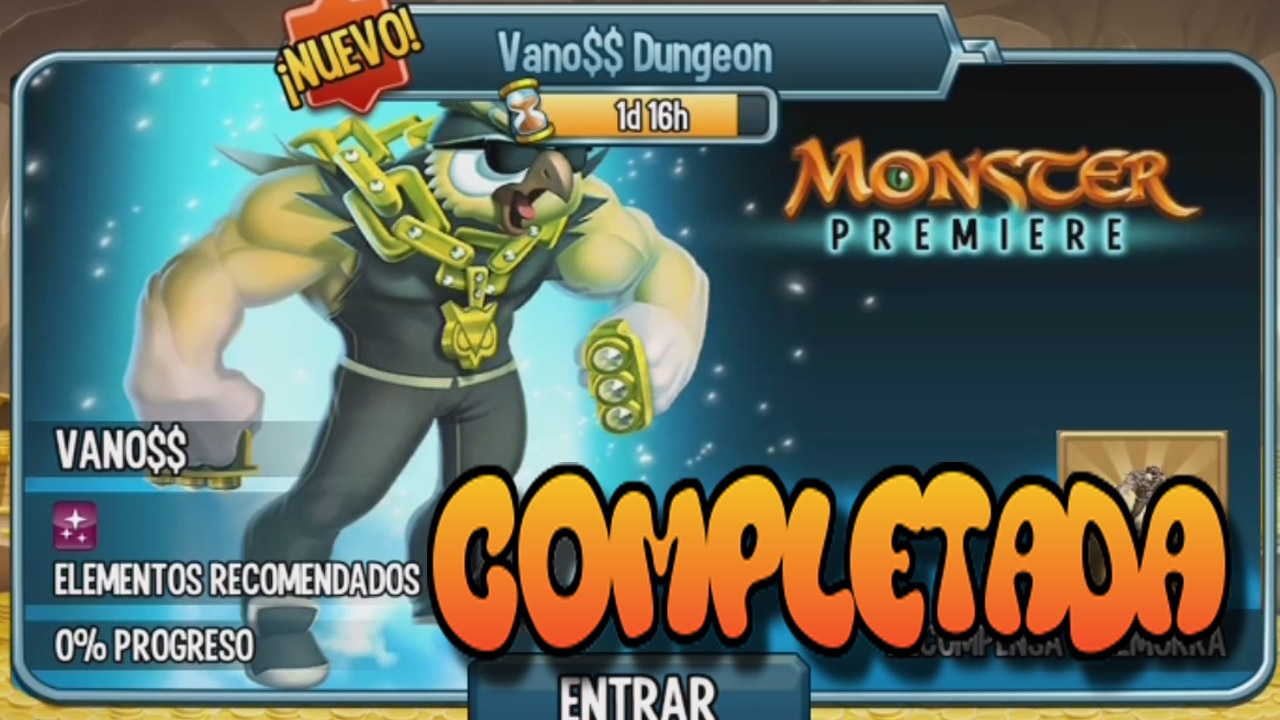 Monster Legends "Vano$$" Mazmorra spotlight Completada - YouTube