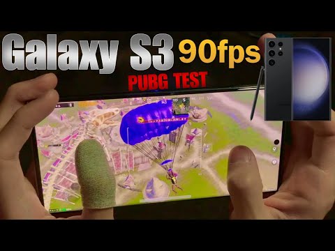 FINALLY Galaxy S3 unboxing | PUBG TEST 90fps || Galaxy S23 Ultra HD quality Gameplay