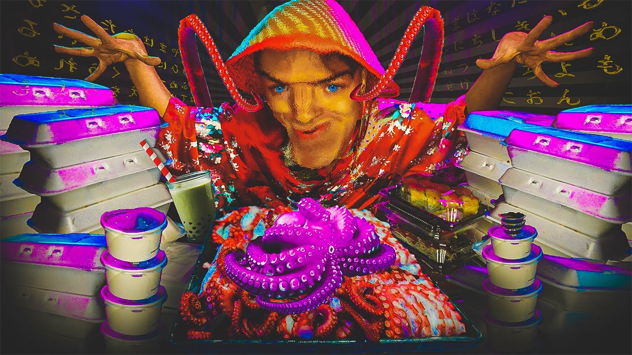 GREASY ASIAN MUKBANG (EXTREME) - YouTube