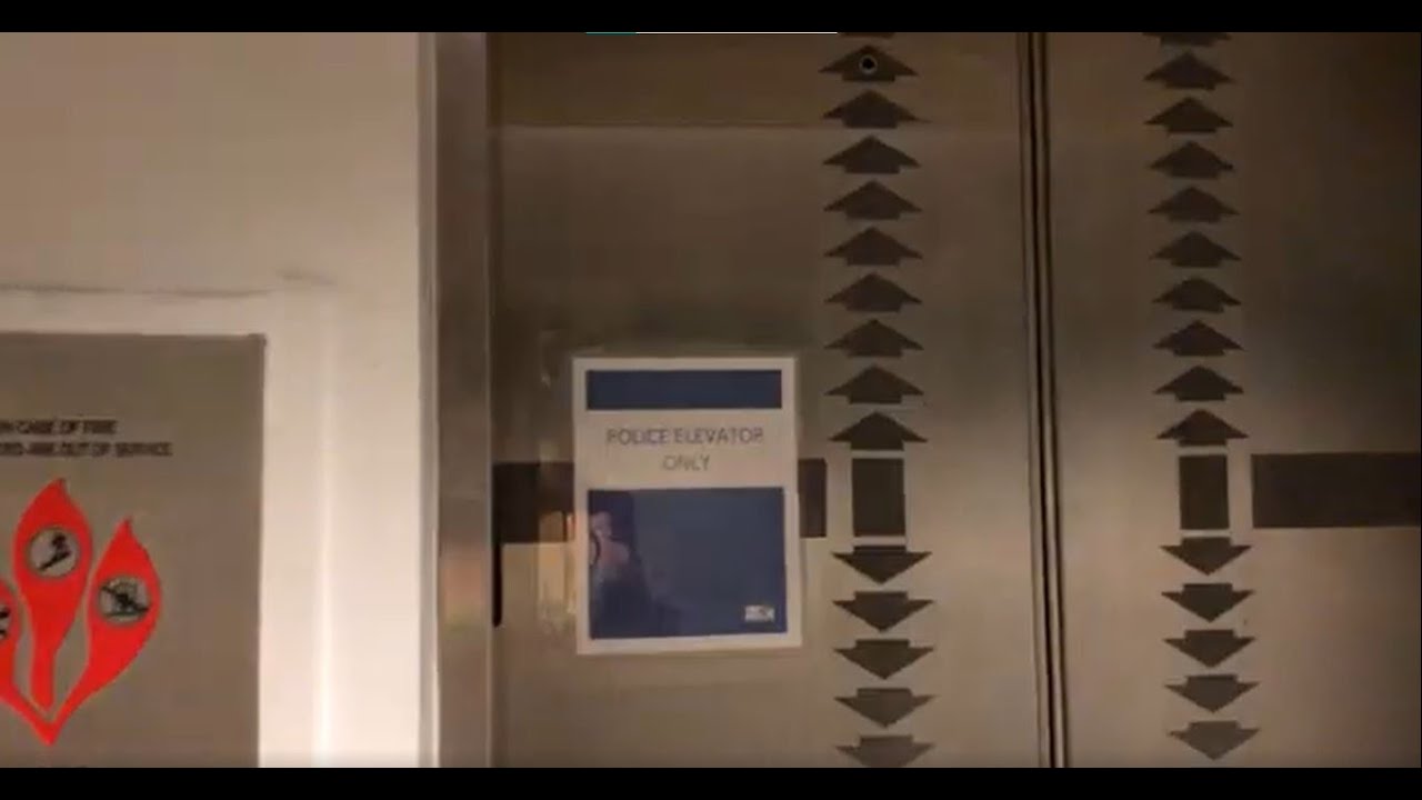 UH OH stumbling onto a threatening service elevator + Police Elevator ...
