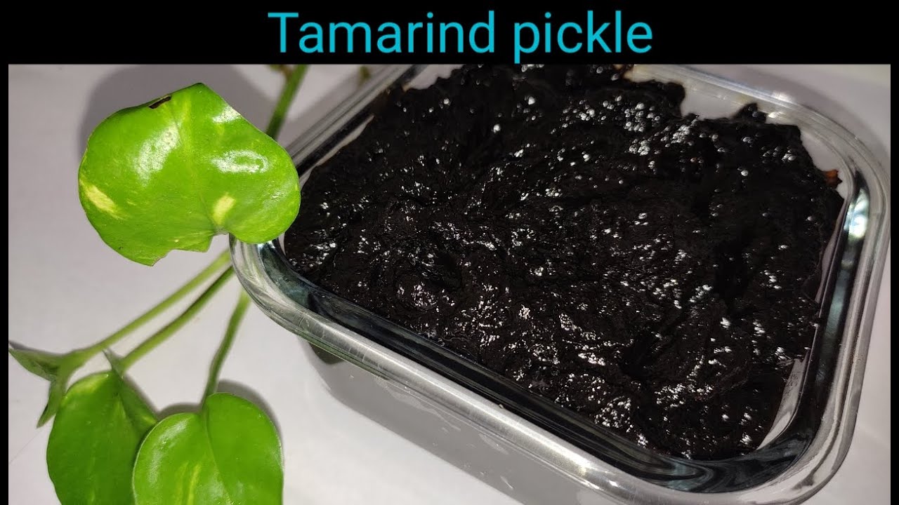 Tamarind pickle/tamarind recipe/tamarind thokku/pickle/tangy recipe ...