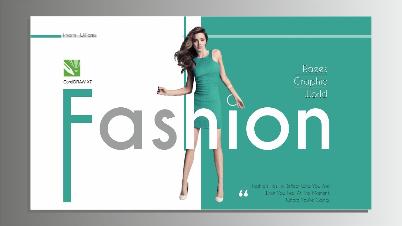 Poster Design - Masking in CorelDRAW - CorelDRAW Tutorial - YouTube