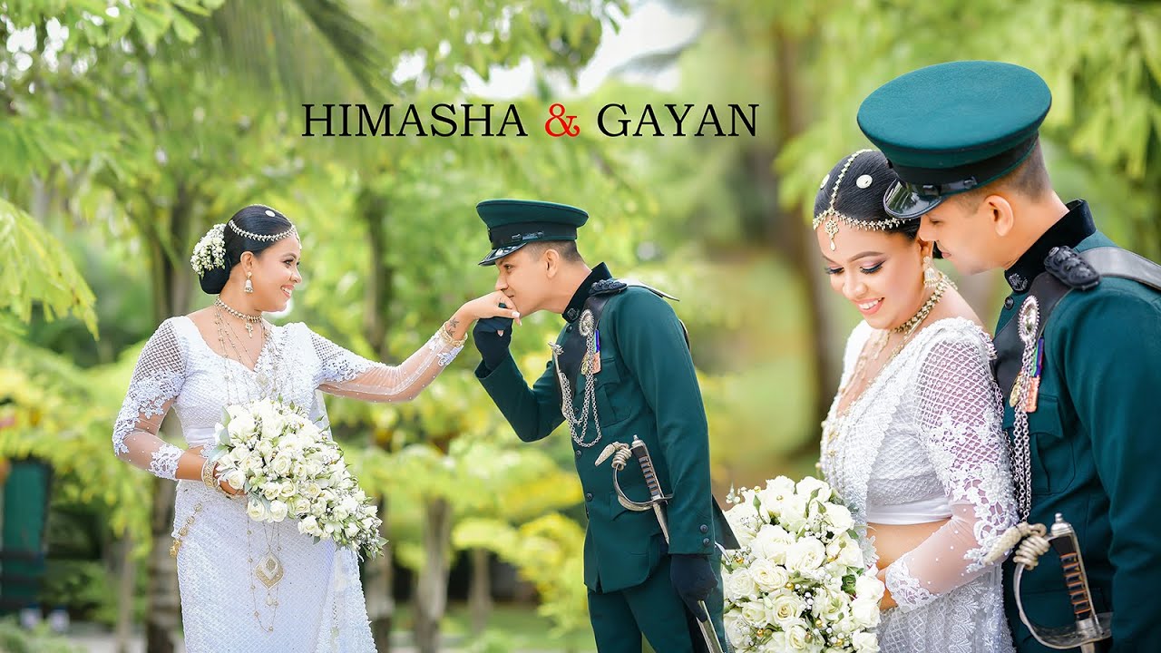 The Wedding Highlights of Gayan & Himasha - YouTube