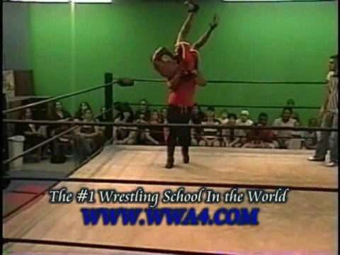 WWA4 Flying Headlock Takeover Wrestling move - YouTube