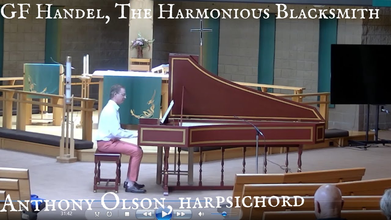 George Frederic Handel, 'The Harmonious Blacksmith' variations, Anthony ...