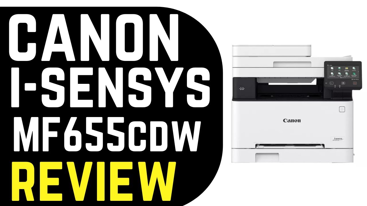 Canon i-SENSYS MF655CdW (Full Review) - YouTube