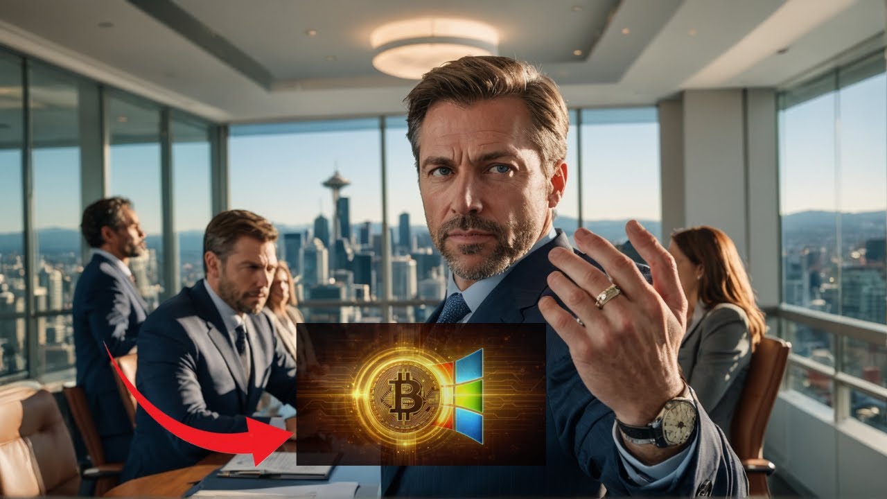 Microsoft's Secret Bitcoin Plan Revealed in December - YouTube
