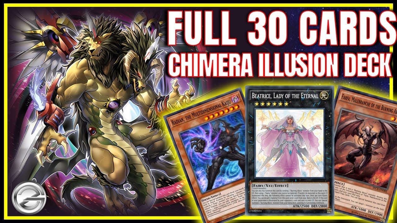 Can 30 Cards Work? Chimera Illusion Deck is INSANE! | Duel Links - YouTube