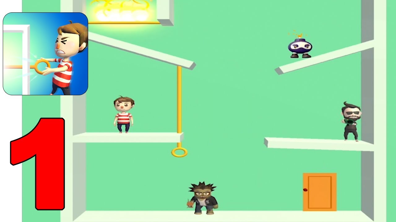 Pin Rescue - Pull The Pin - Gameplay Walkthrough Part 1 Levels 1-43 ...
