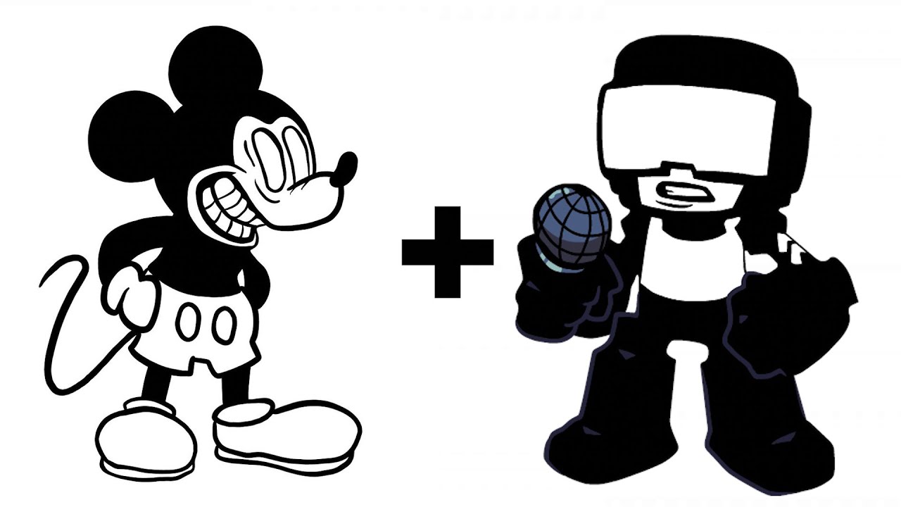 Tankman and Pico + Mikkey mouse = ??? | friday night funkin animation ...