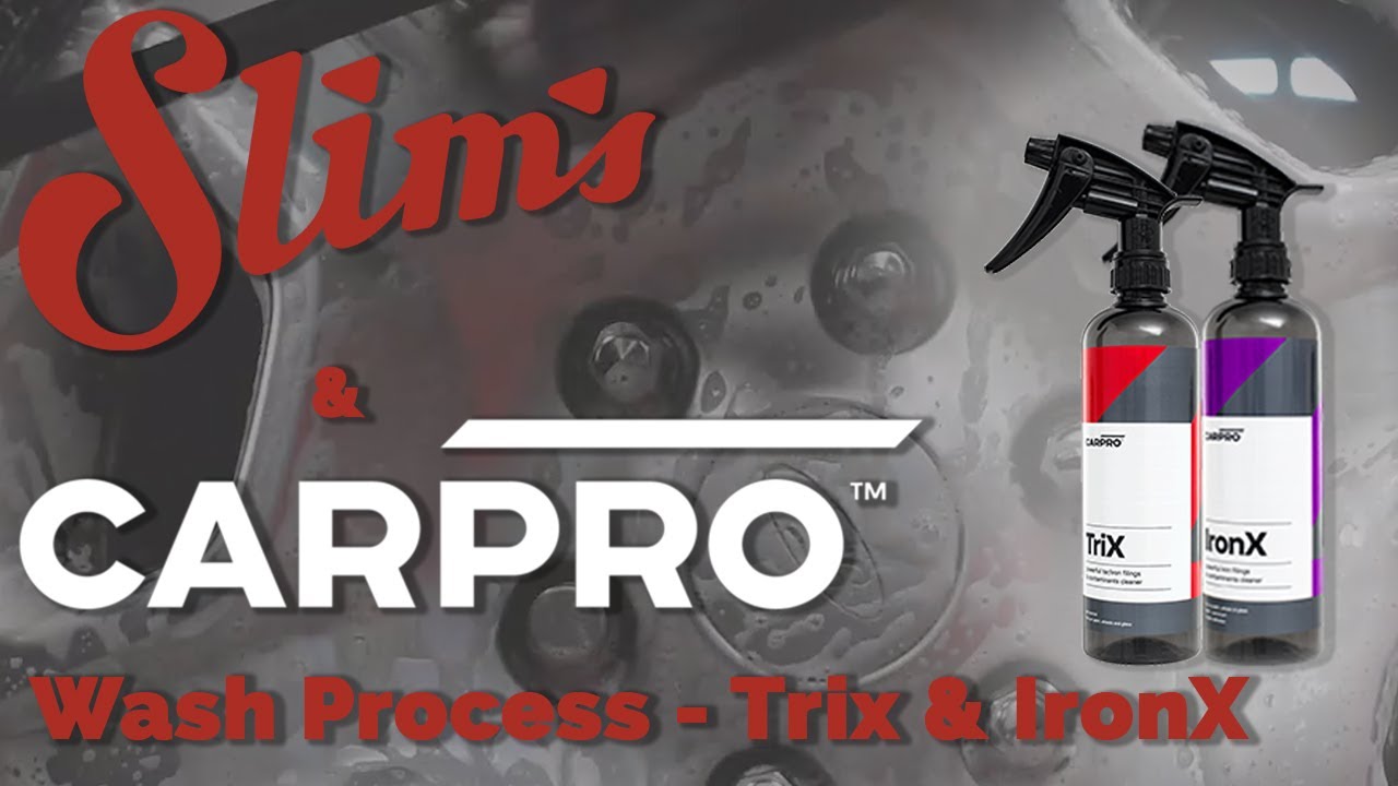 How To Wash Your Wheels with CarPro Trix & Iron X - YouTube