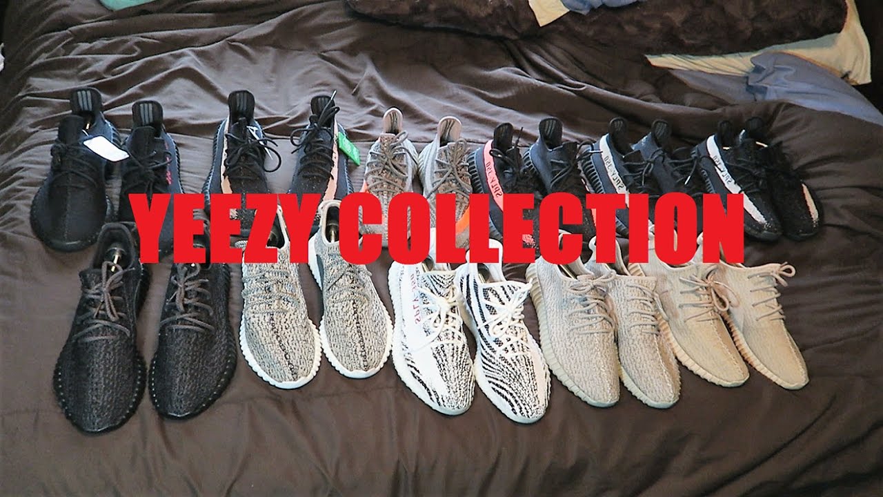 My Yeezy 350 Collection - YouTube