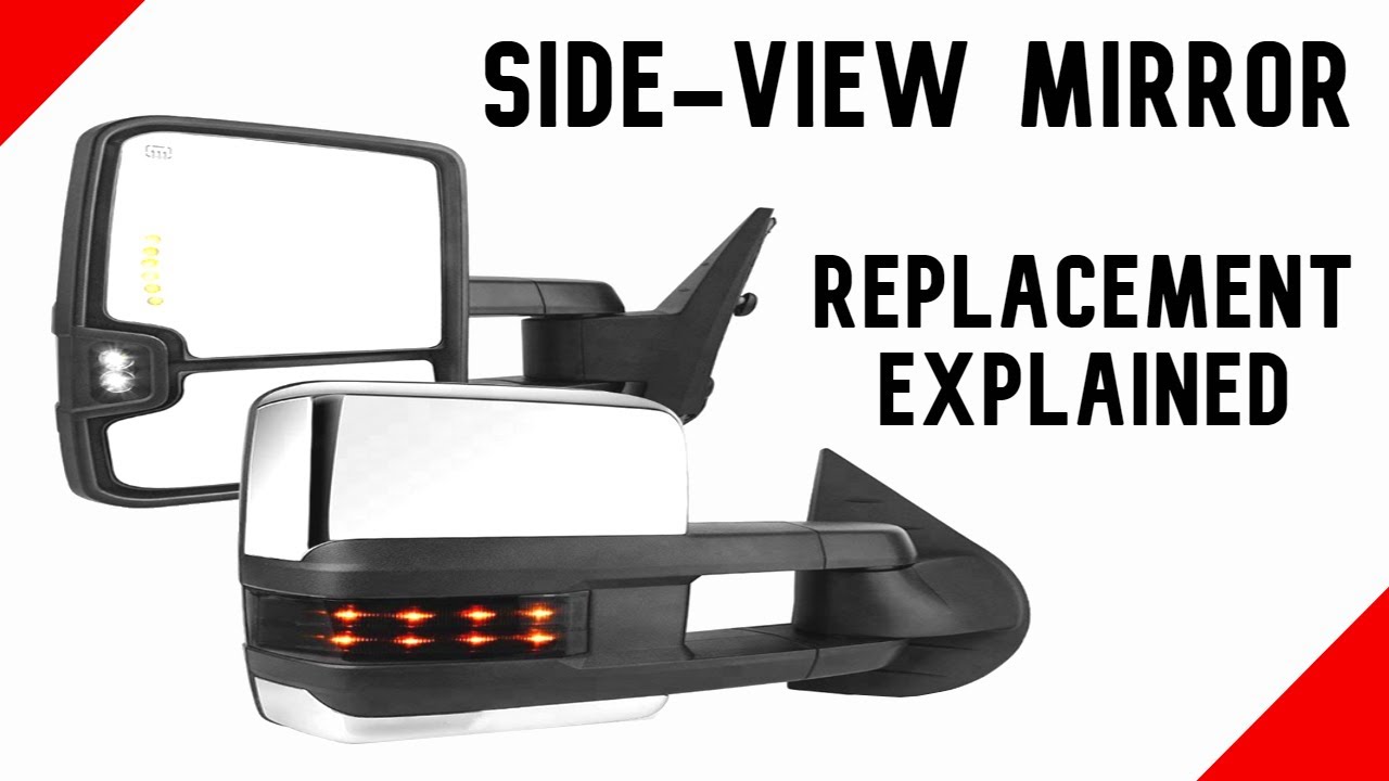 Installing Side-View Mirrors | Wiring Explained for Lighting - YouTube