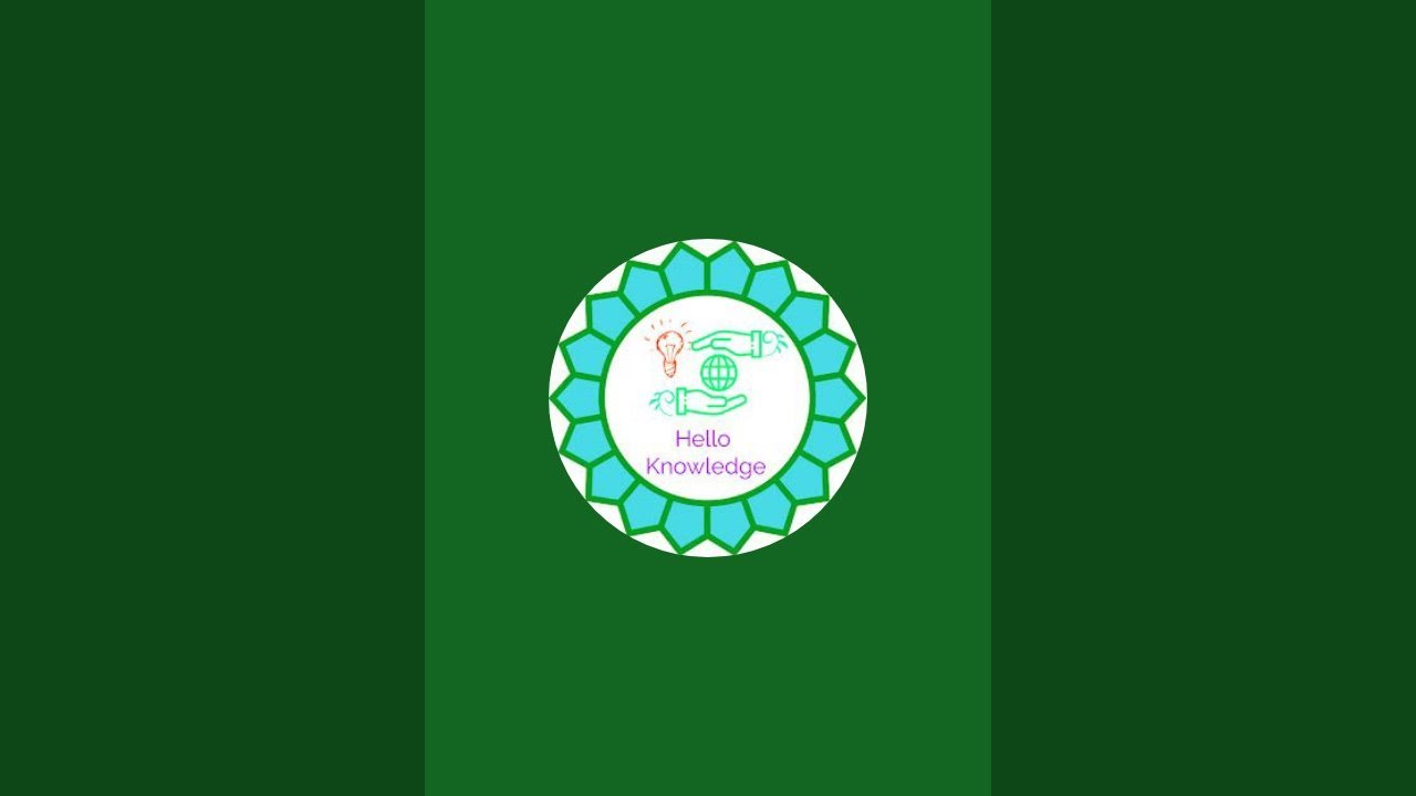 Hello Knowledge is live! - YouTube