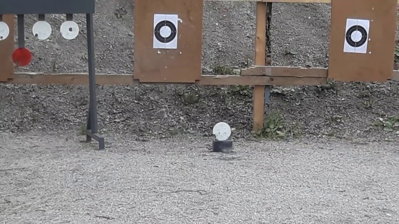 Popper target 150mm - YouTube