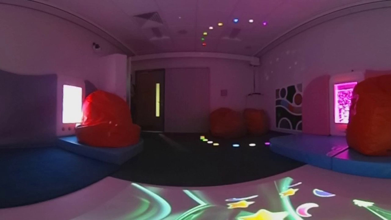 Interactive Sensory Room Video - YouTube