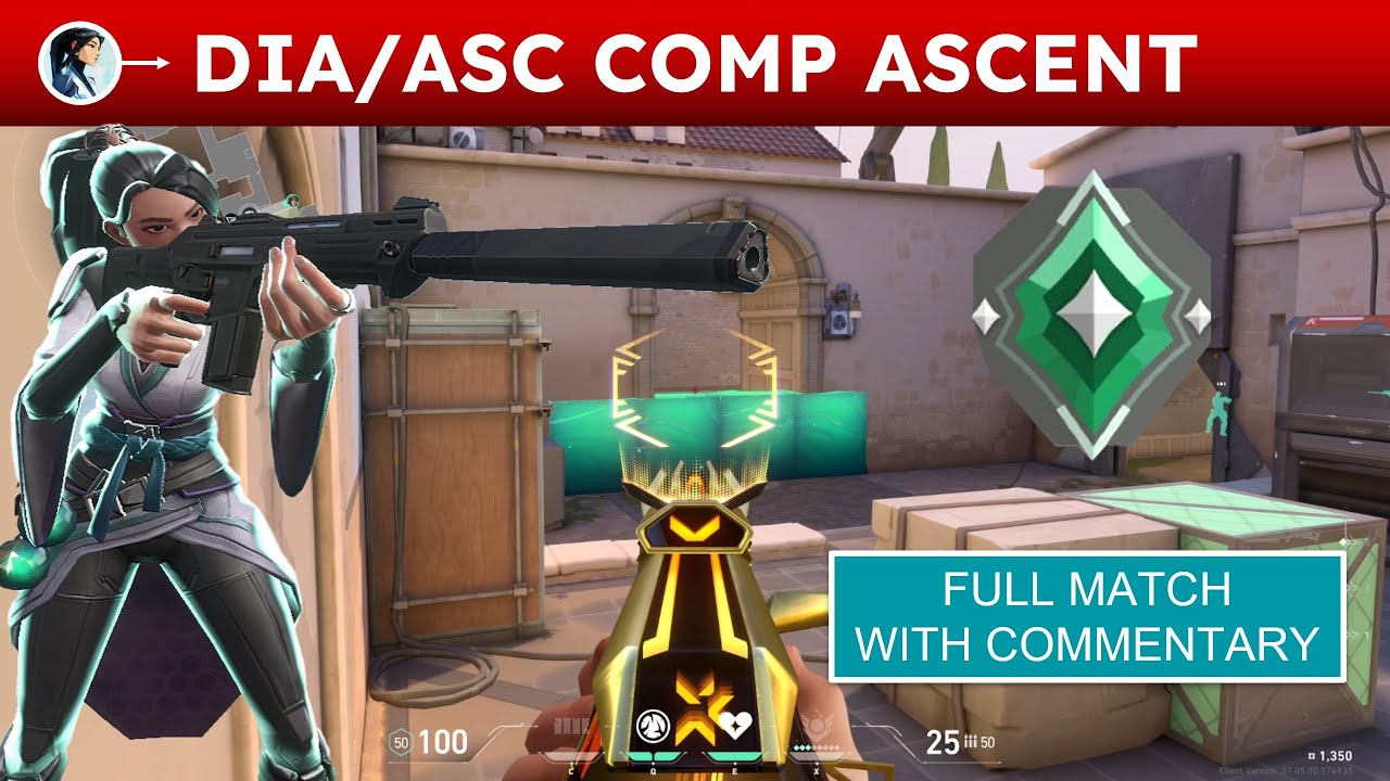 DIAMOND/ASCENDANT SAGE COMP - ASCENT #valorant #valorantclips # ...