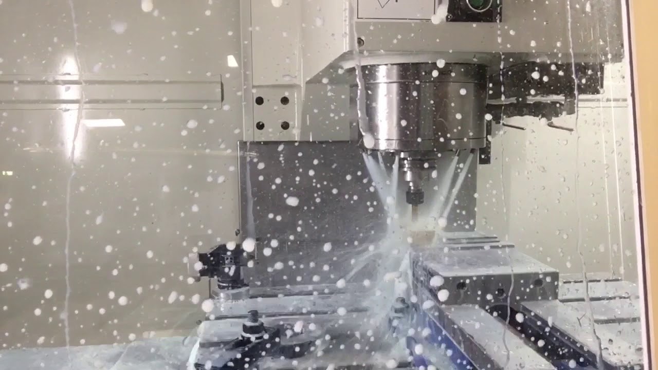 Making our parts on our new HURCO! - YouTube