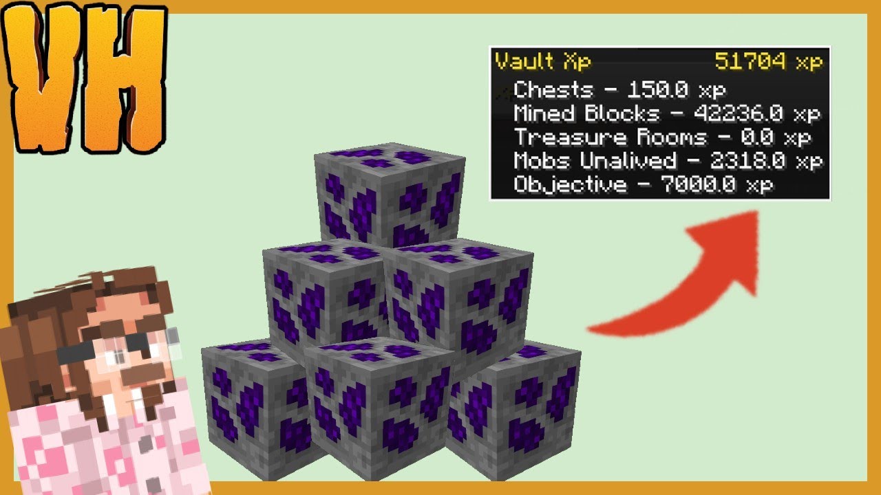 51 THOUSAND Xp From Echo Ore! - Vault Hunters 1.18 Minecraft - YouTube
