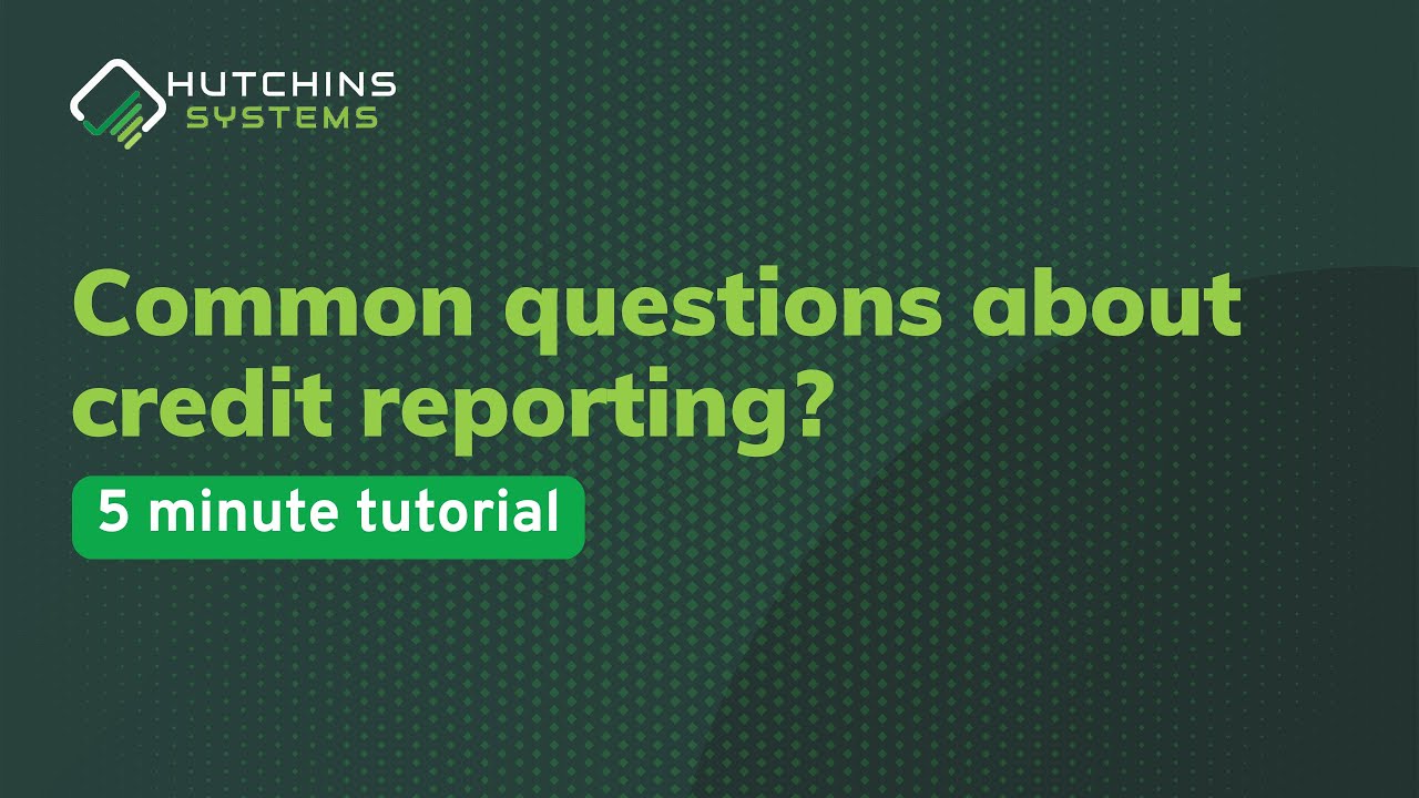 What Is Credit Reporting? | Becoming a Data Furnisher - YouTube