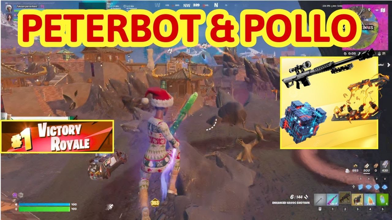 Unreal Skills🔥 Peterbot & M8 Pollo Dominate Duo Division 1 with a Top 1 ...
