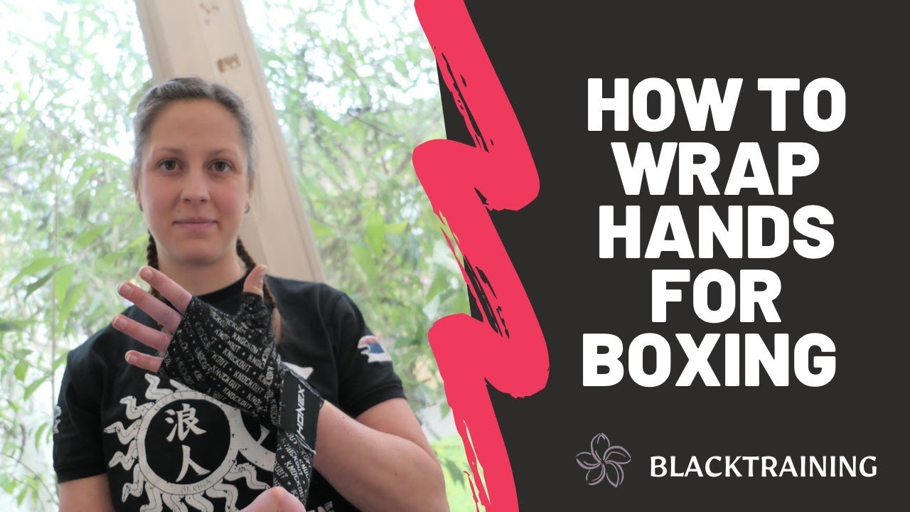Fast & easy way to do hand wraps for boxing, kickboxing or Muay Thai ...