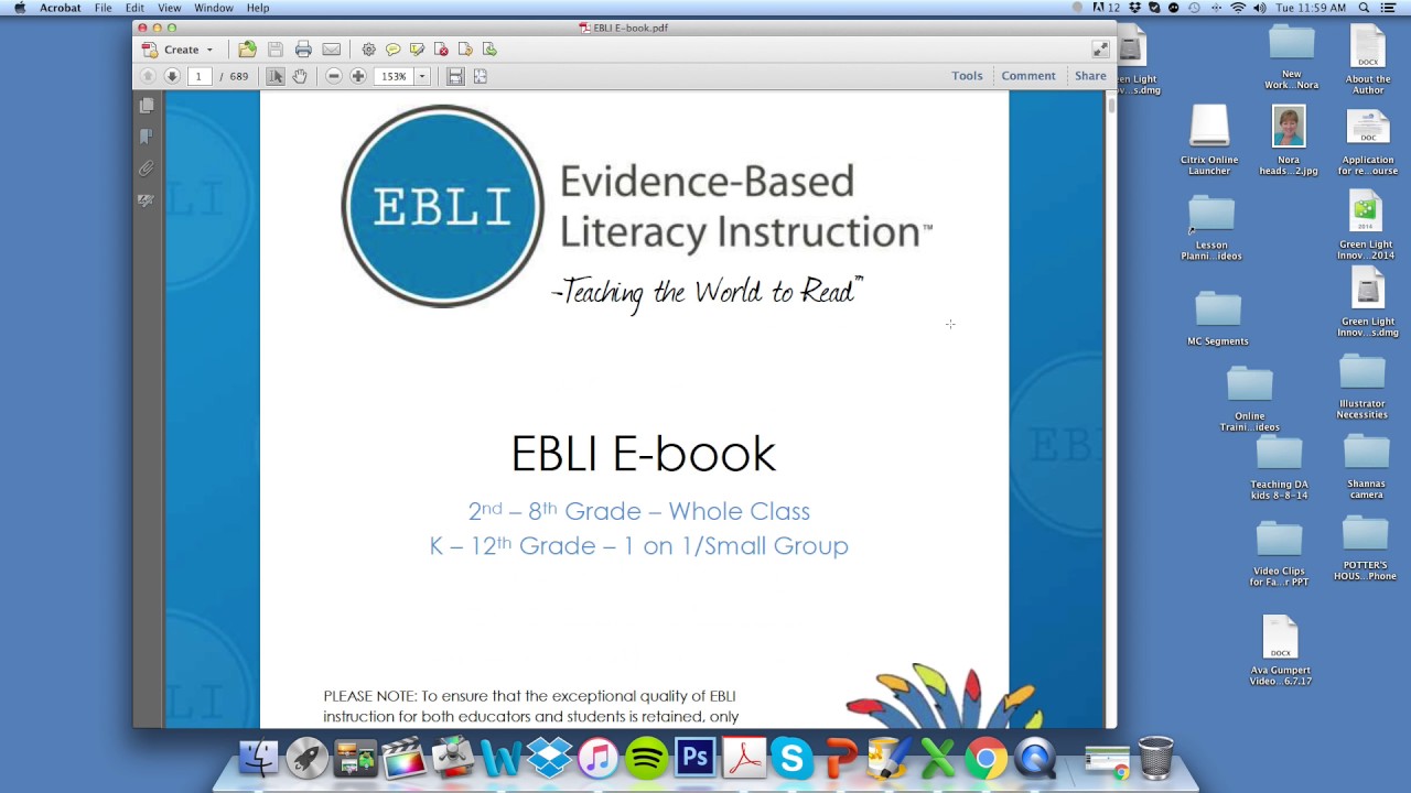 EBLI Online Training: Getting Started - YouTube