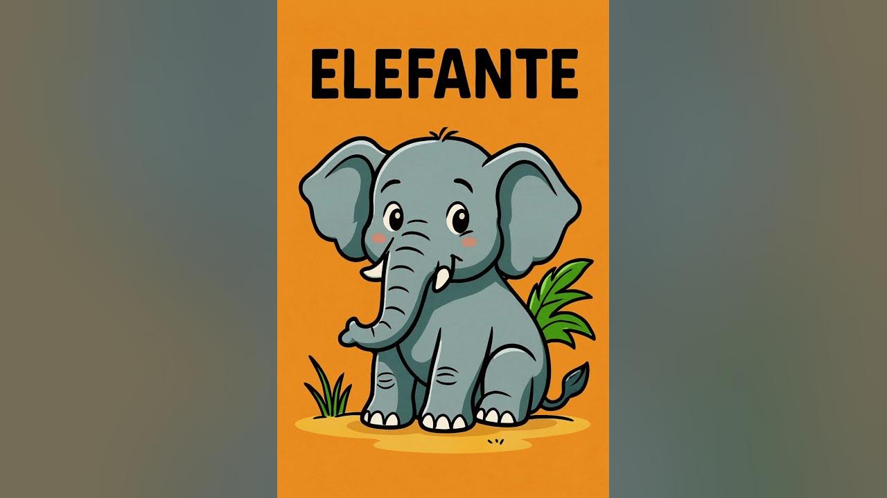 3 Spanish Words (Jiraffa, Elefante, León) - YouTube