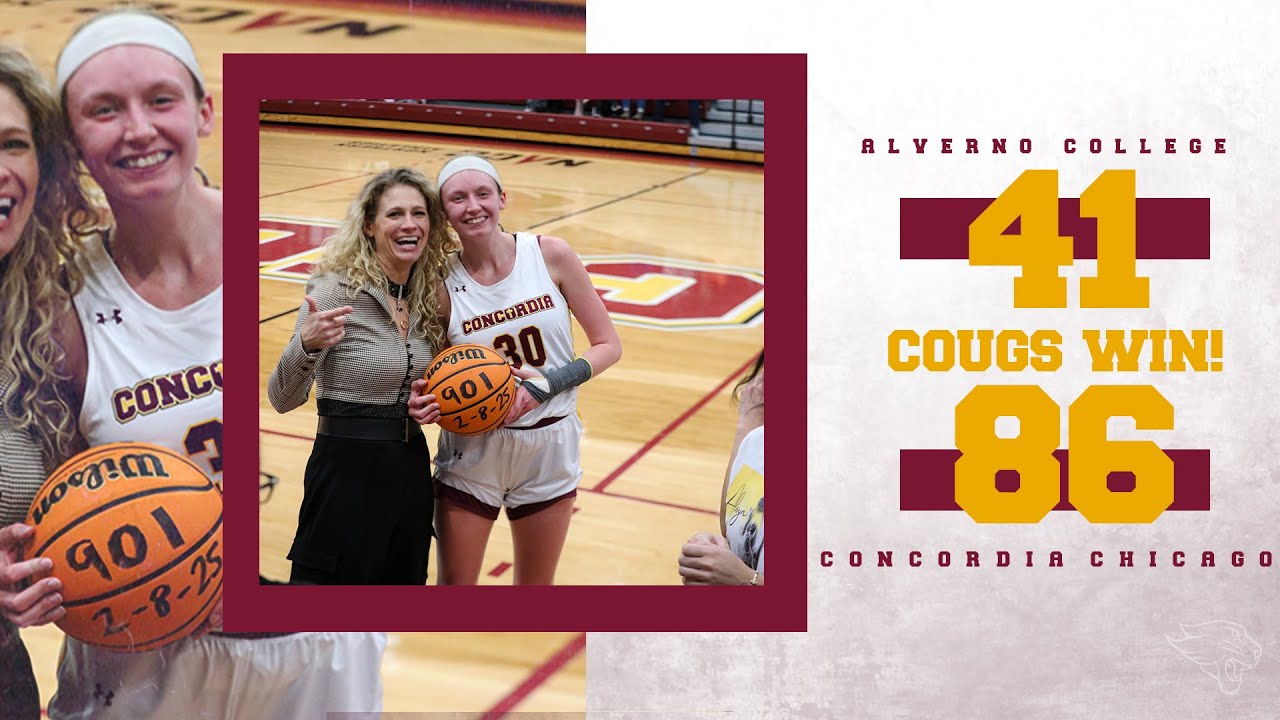CUC Women's Basketball vs Alverno College Highlights - YouTube