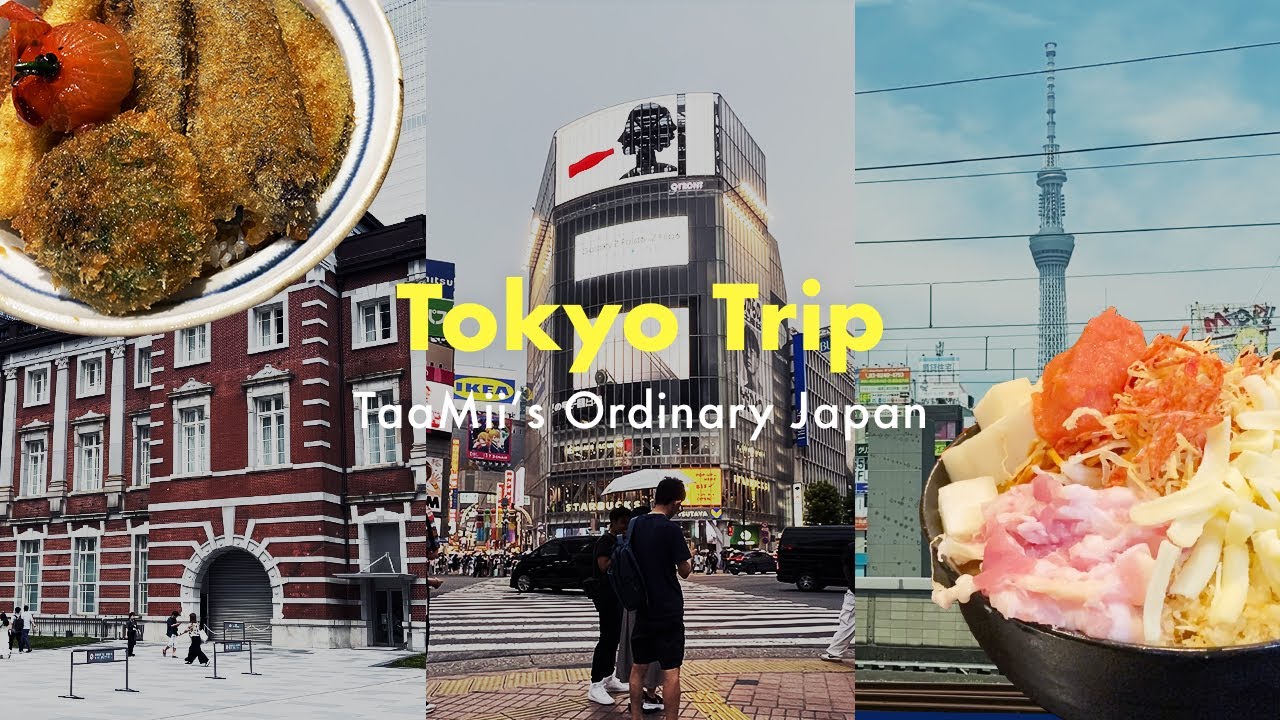 Tokyo vlog | Exploring Tokyo | Food Trip | Lively Streetscape - YouTube