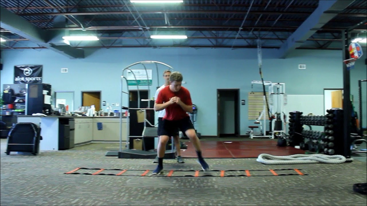 Precision Fitness- Lateral Shuffle - YouTube