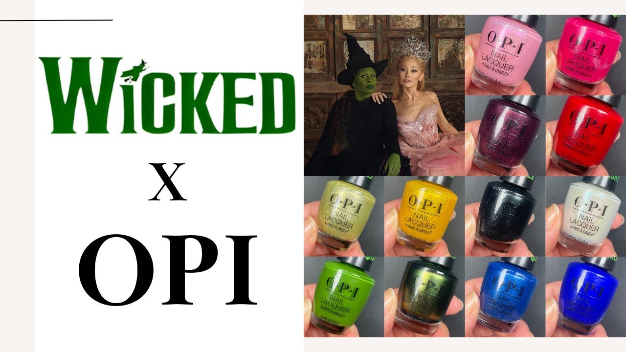 OPI x Wicked Holiday 2024 Collection | Swatch & Review - YouTube
