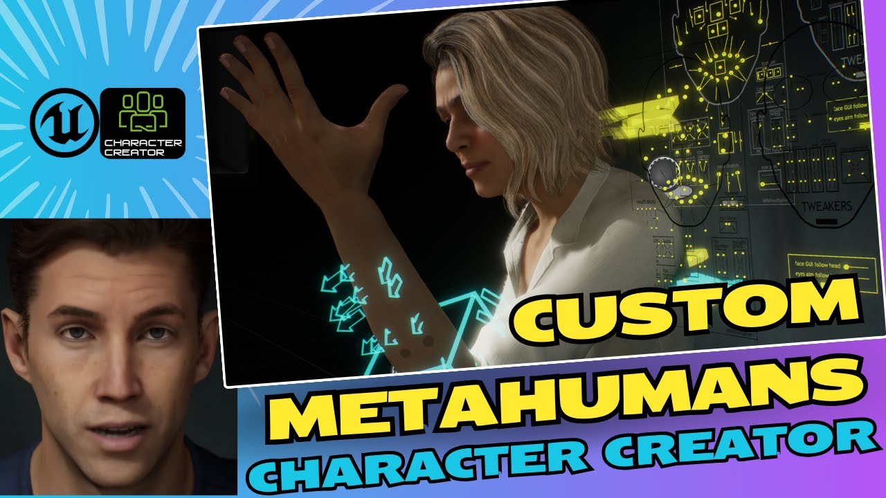 Custom UE Metahumans using Character Creator (CC) 4 | Demo - YouTube