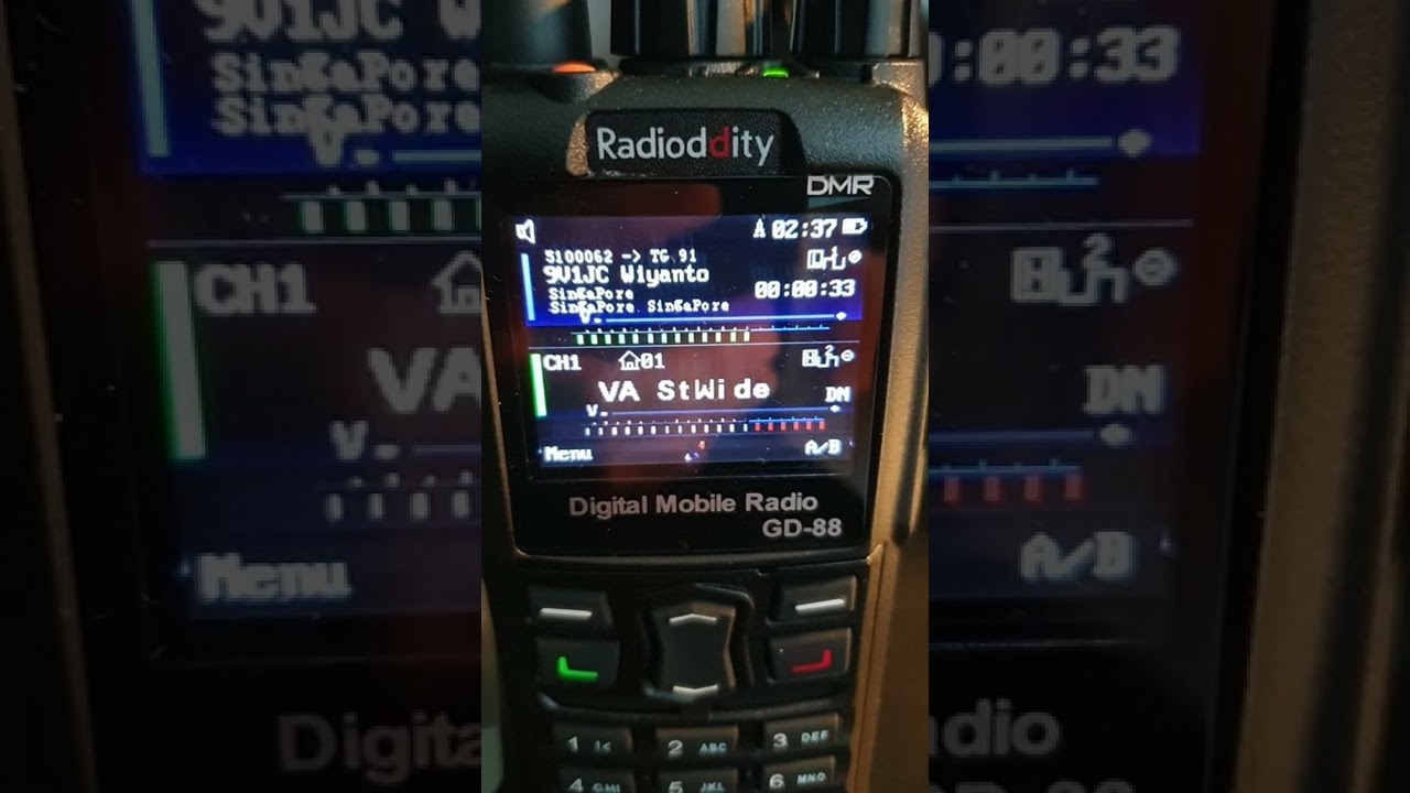 Solved the secret of DMR contacts GD-88 - YouTube