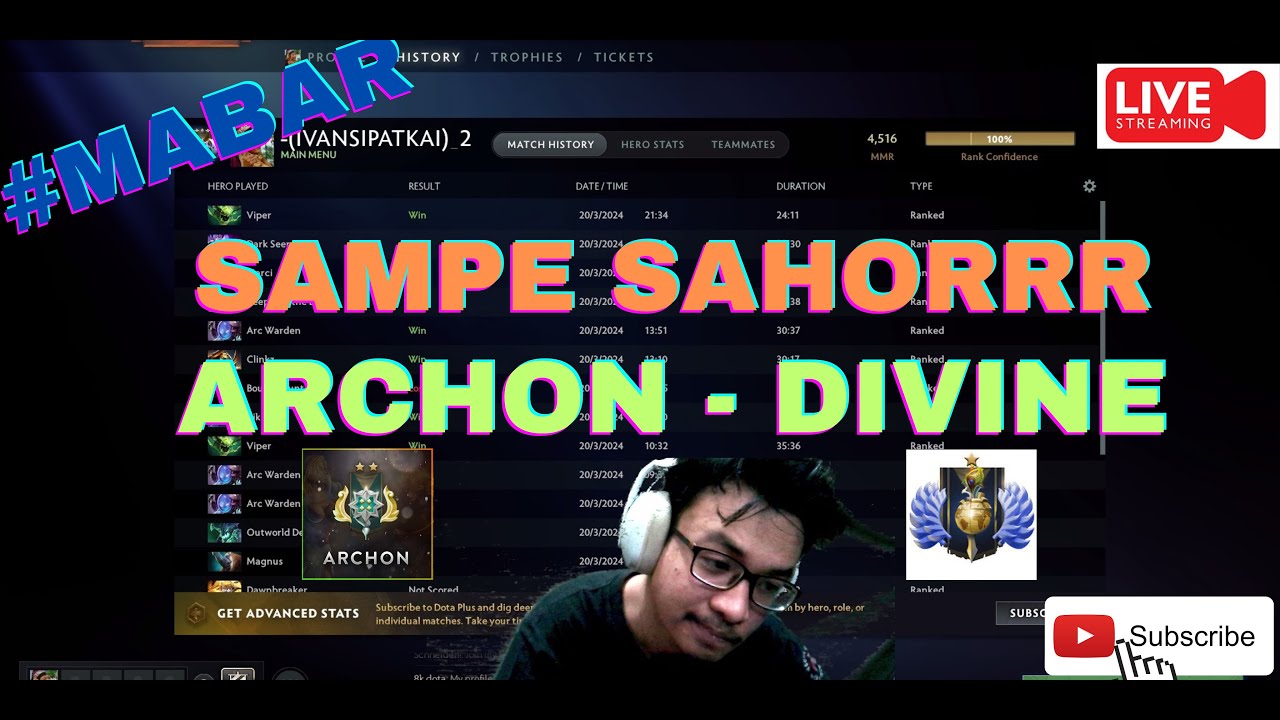UDAH DIVINE NIH ARCHON - DIVINE.......!!!! (BALIK PART 33) - YouTube