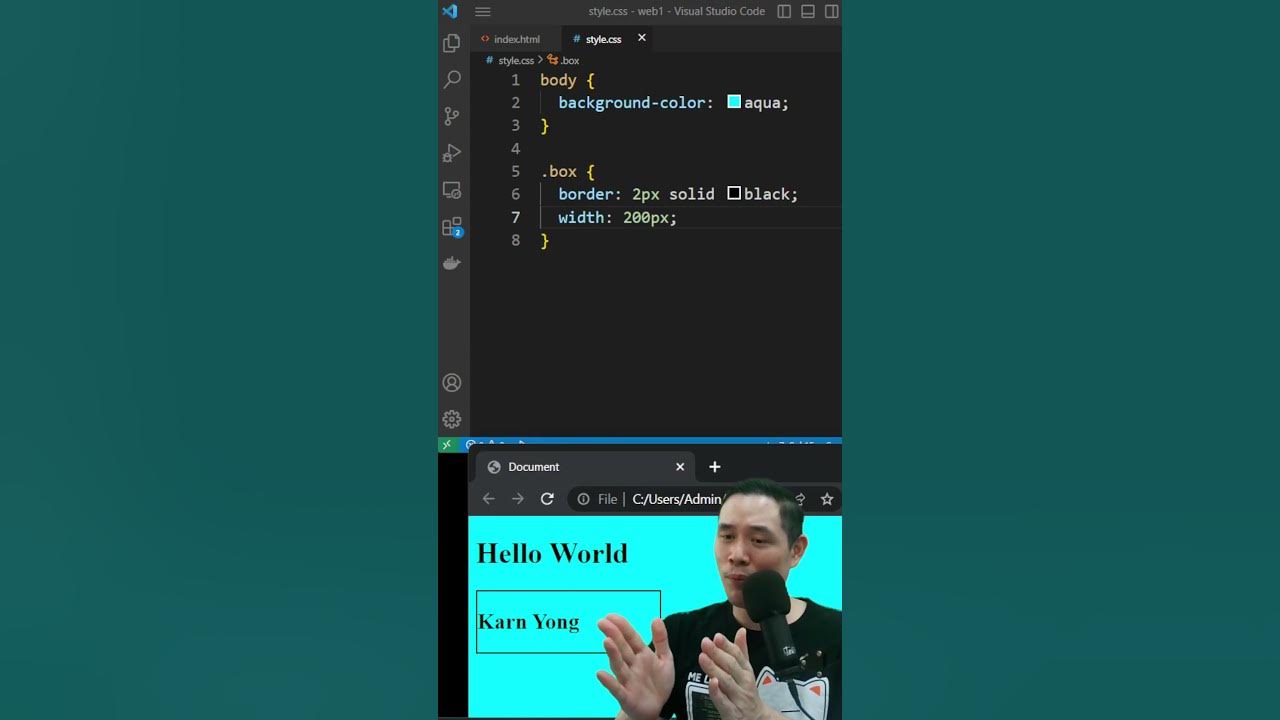 Css6 ตอนที่ 21 เรียนเขียนเว็บพื้นฐานด้วย Html Css Javascript โดย อพี่หมีไลฟ์โค้ด Youtube