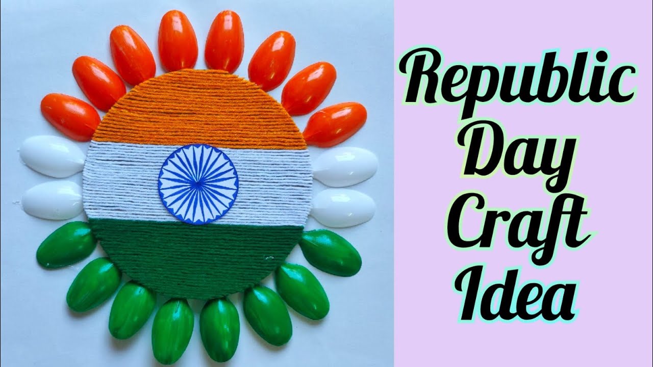 DIY Republic Day Decor Ideas/Easy Independence Day Craft for Kids/DIY ...